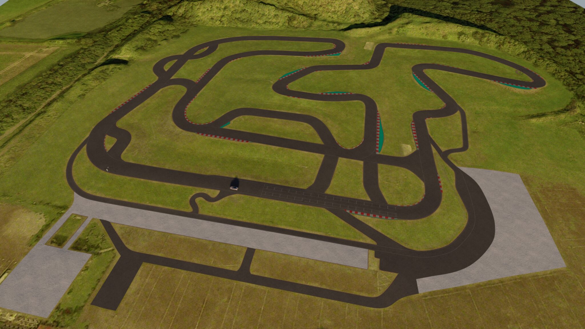 SIM TRAXX – Custom Made (VIRTUAL REALITY) laser-scanned 3D SIM TRACKS ...